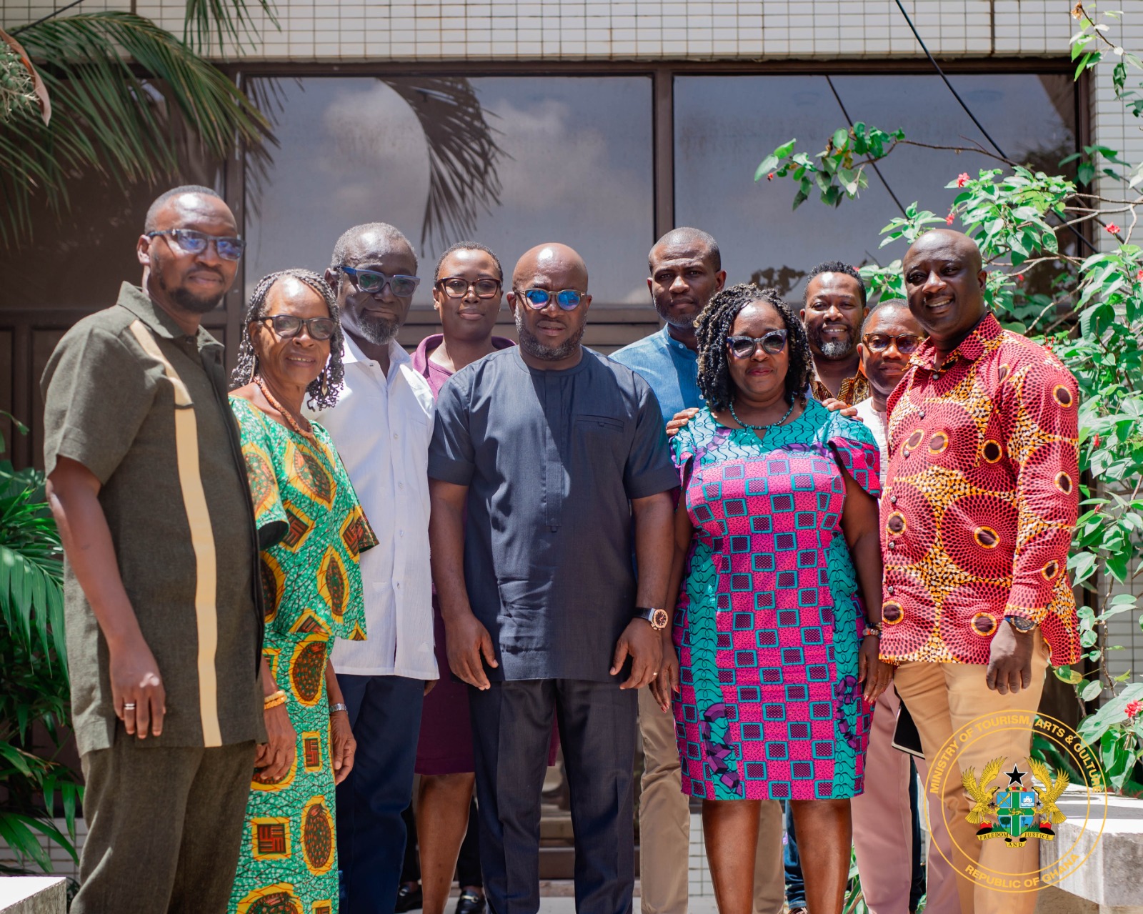Meeting With Board Members Of The National Theatre Of Ghana Ministry